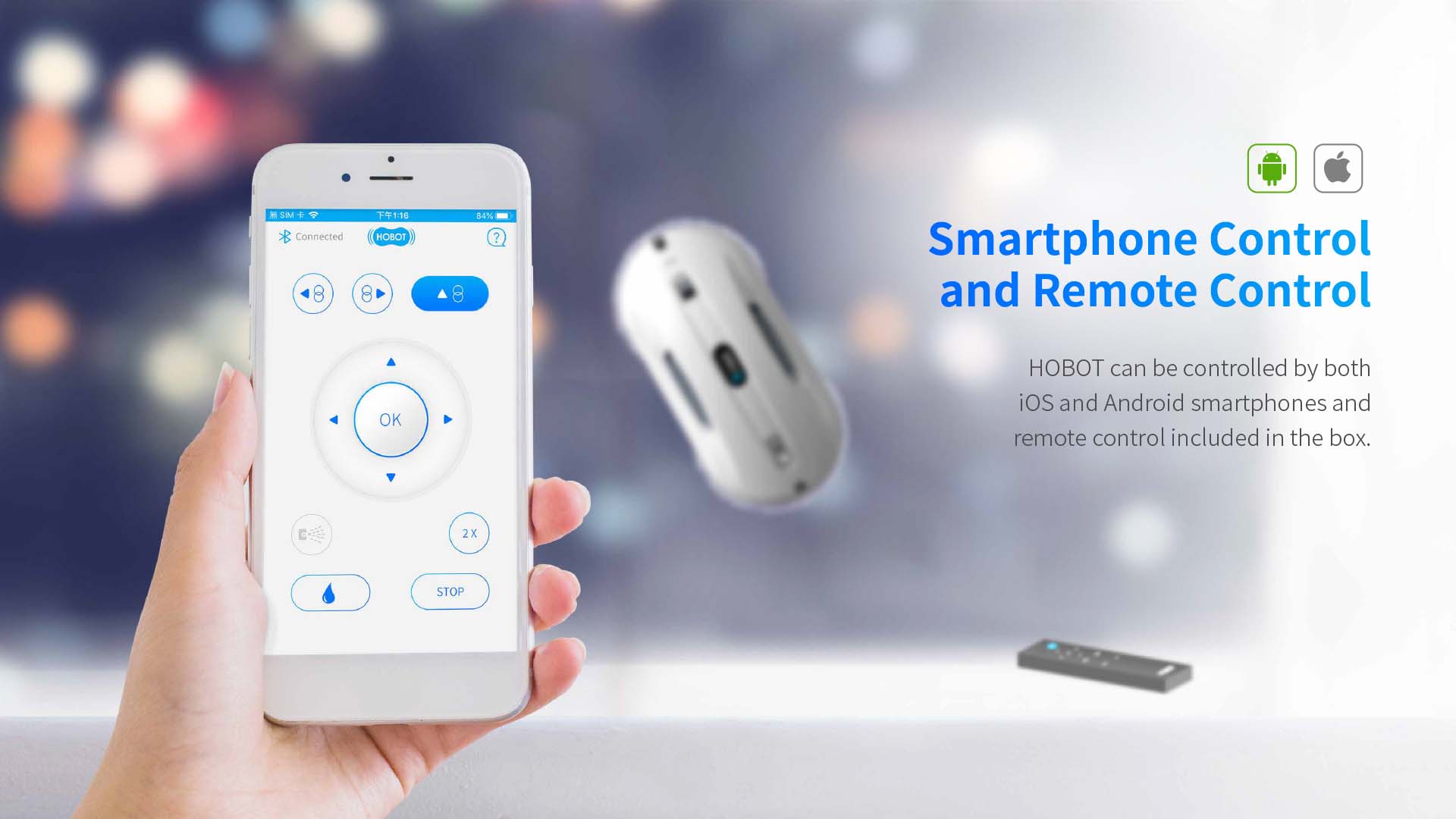 HOBOT-368 Window Cleaning Robot – HOBOT